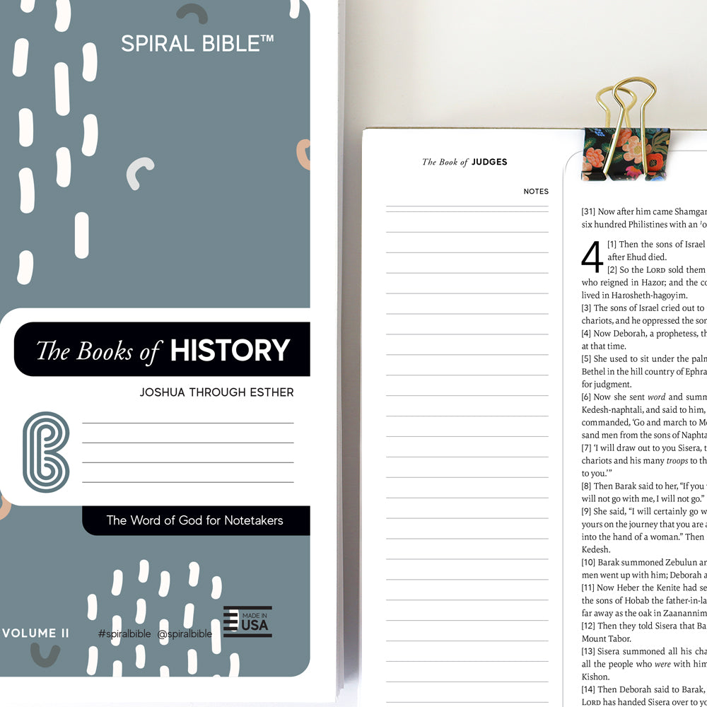 Spiral Bible™ - NASB - Old Testament - History | Spiral Bible