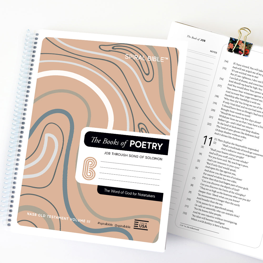 Spiral Bible™ - NASB - Old Testament - Poetry | Spiral Bible