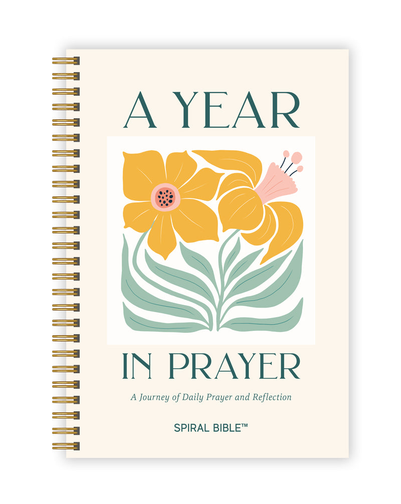 A Year In Prayer: A Journey of Daily Prayer and Reflection | Spiral Bible