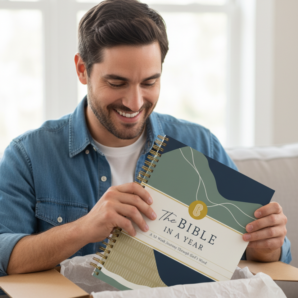 The Bible In A Year: A 52-Week Journey Through God's Word – Spiral Bible