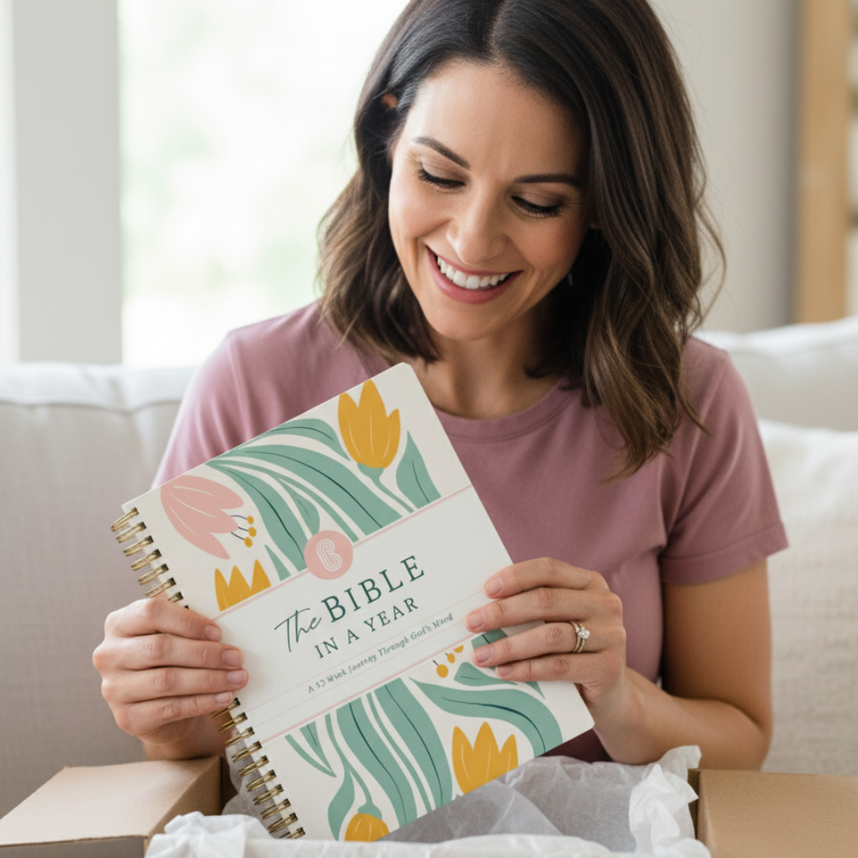 The Bible In A Year: A 52-Week Journey Through God's Word – Spiral Bible